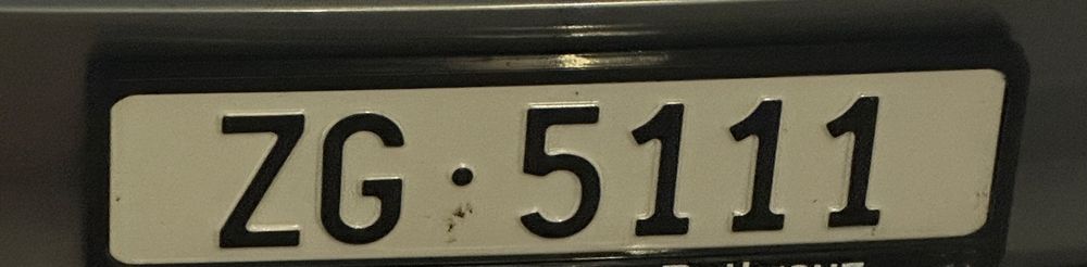 Autonummer zu verkaufen ZG5111 (Gebraucht) in für CHF 6300 – nur ...