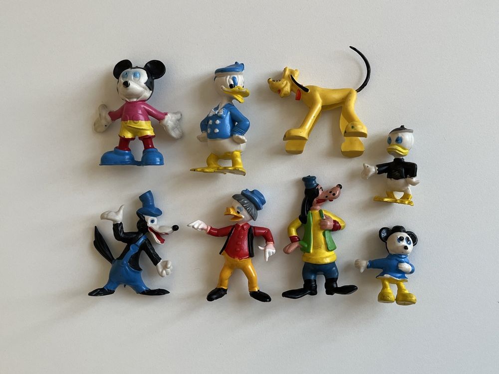 8 Disney Figuren, Micky, Pluto, Donald, Wolf usw. | Kaufen auf Ricardo