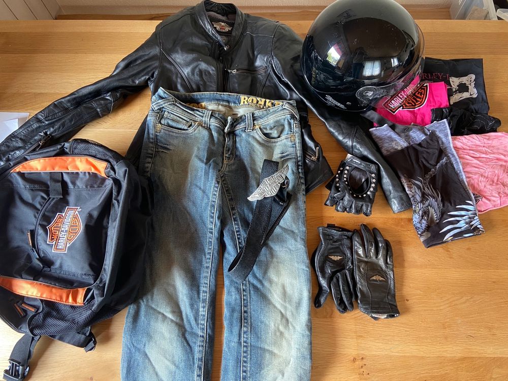 Komplettes Frauen Töff-Outfit Harley Davidson | Kaufen auf Ricardo