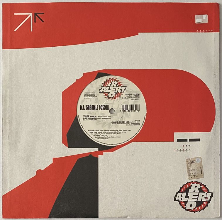 DJ Gabriele Tosoni, Rock Shock (Trance, Hard Trance) (Gebraucht) in ...