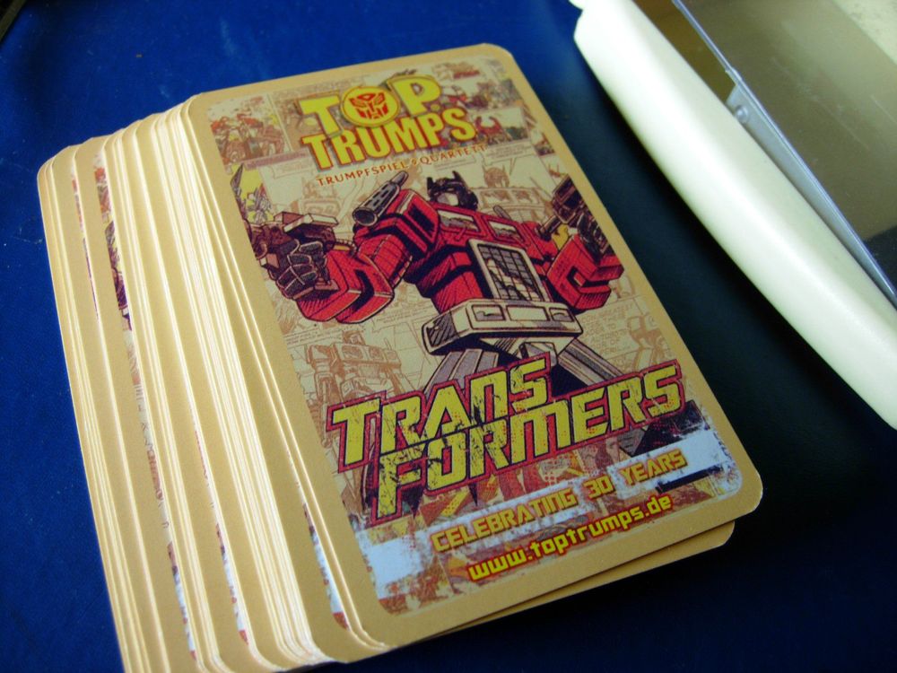 TOP TRUMPF -TRANSFORMERS (Gebraucht) in Rieden SG für CHF 4 – mit ...