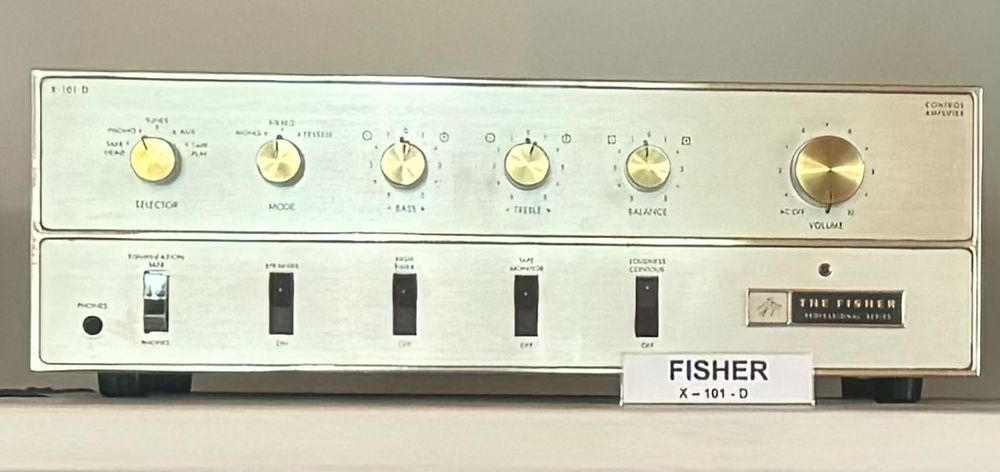 Fisher X-101 D Röhrenverstärker (Gebraucht) in Trimbach für CHF 599 ...