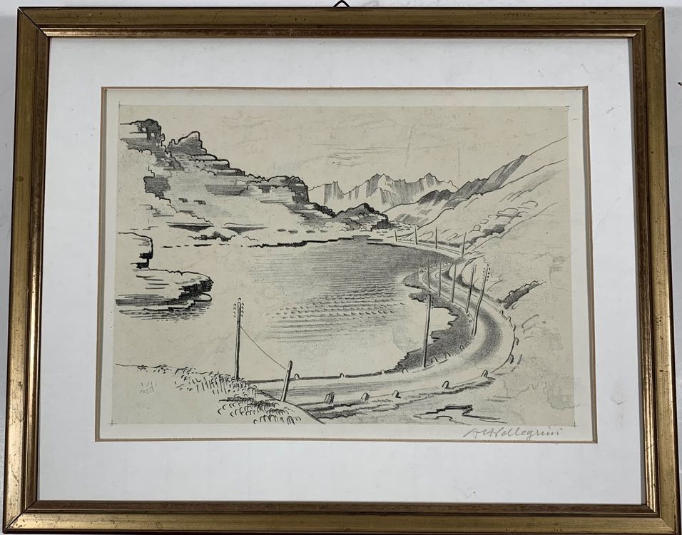 Alfred Heinrich Pellegrini Lithographie Handsigniert (Gebraucht) in Root für CHF 10 – mit ...