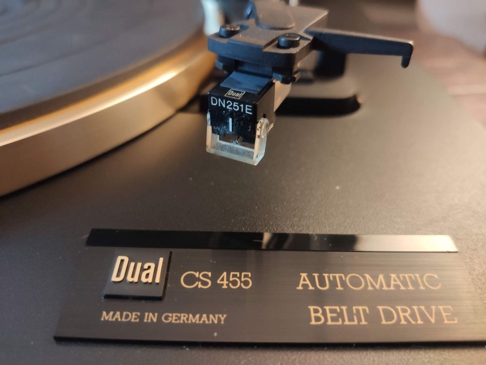 Plattenspieler Dual CS 455 Gold Edition (Gebraucht) in Oberdorf für CHF ...