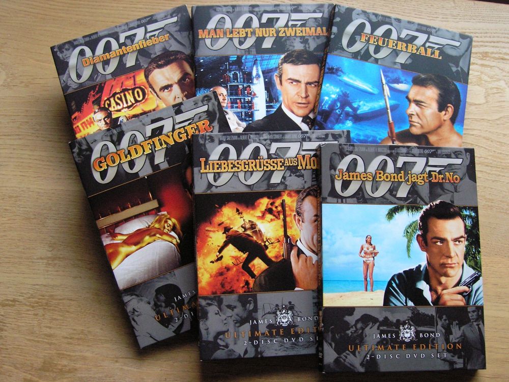 JAMES BOND 007 SEAN CONNERY 2 DVD ULTIMATE EDITION | Kaufen auf Ricardo