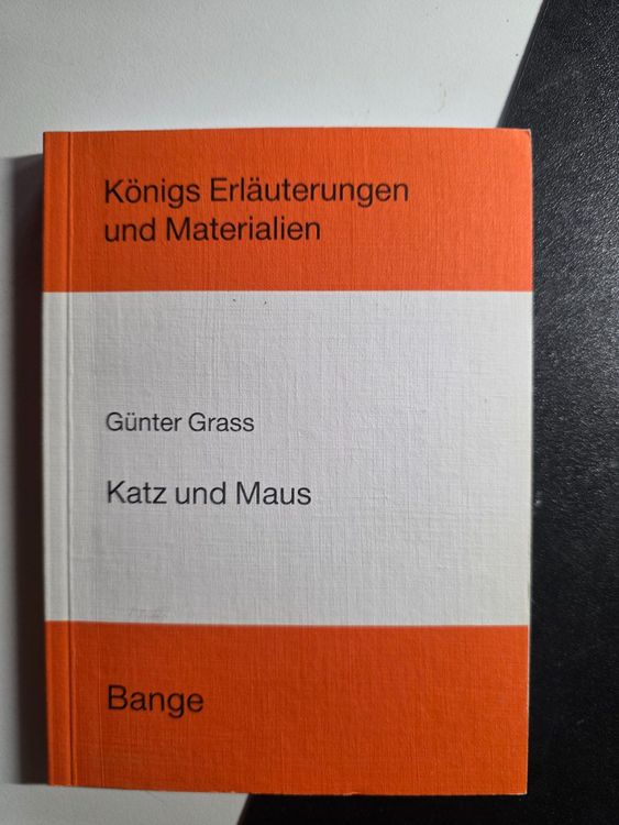 Königs Erläuterungen - Günter Grass - Katz und Maus 1993 (Gebraucht) in ...
