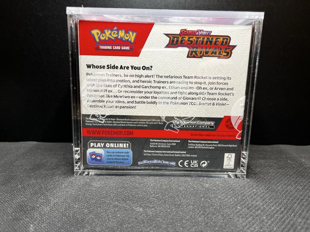 Pokémon Scarlet & Violet Destined Rivals Booster Box!🔥 (Neu und ...