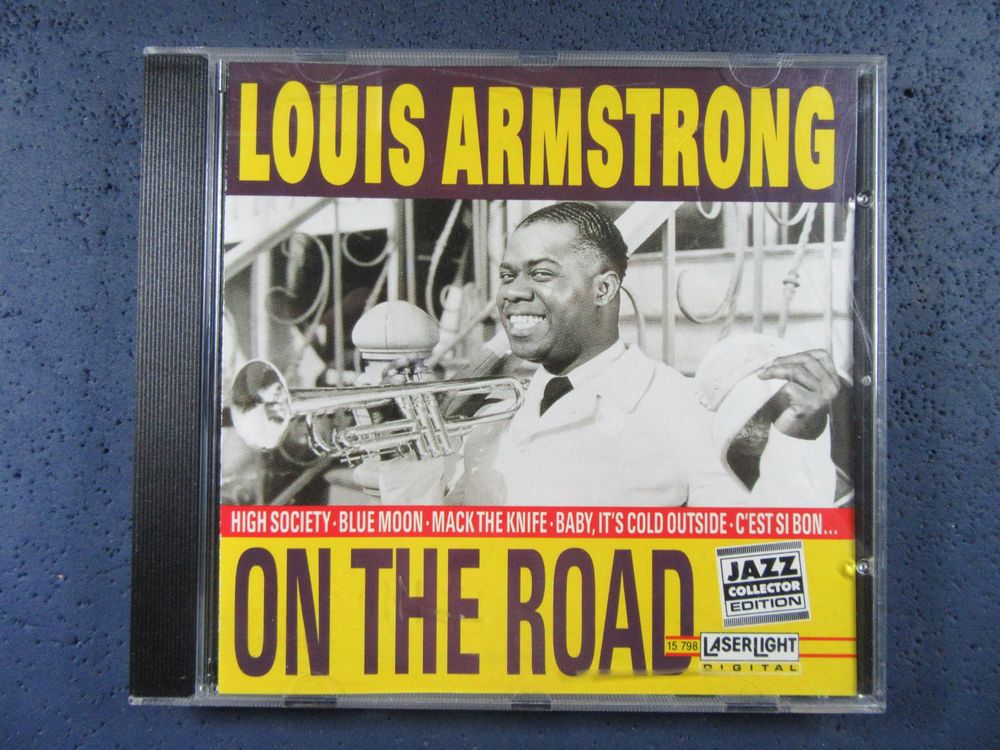 LOUIS ARMSTRONG CD ON THE ROADI LOVE JAZZ HIGH SOCVIETY USW (Gebraucht ...