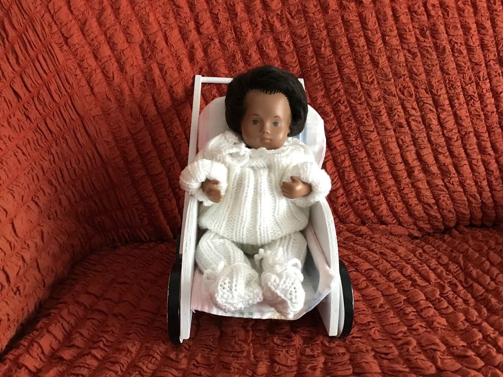 Sasha Baby Puppe mit Puppenwagen (Gebraucht) in Siebnen für CHF 74 ...