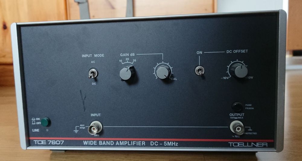 Breitbandverstärker, HF Verstärker, 5MHz, Toellner 7607 (Gebraucht) in ...