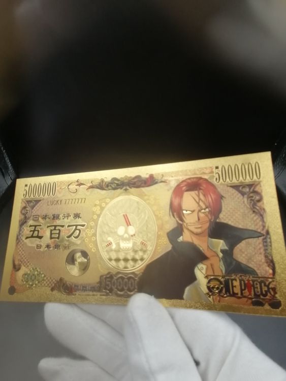 ♦One Piece♣ Anime Gold Banknote | Kaufen auf Ricardo