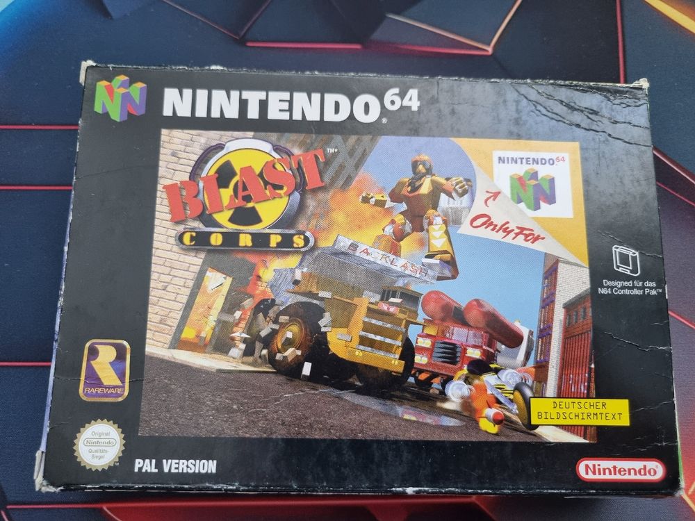 Blast Corps N64 in OVP (Gebraucht) in Goldau für CHF 42 – mit Lieferung ...