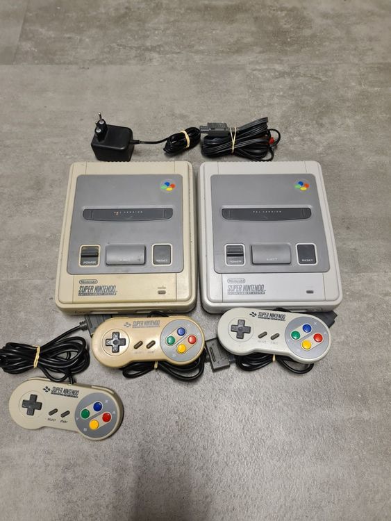 2x Console Super Nintendo (Gebraucht) in Meyrin für CHF 111 – mit ...