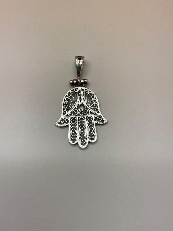 Hand der Fatima Silberanhänger 925 Silber | Kaufen auf Ricardo