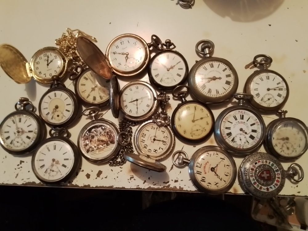 Lot diverser antiker Taschenuhren | Kaufen auf Ricardo