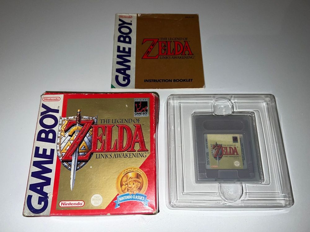 Game Boy GB Spiel - Legend of Zelda: Link's Awakening (OVP) (Gebraucht ...