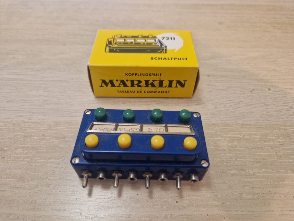 Märklin 7211 Schaltpult | Kaufen auf Ricardo