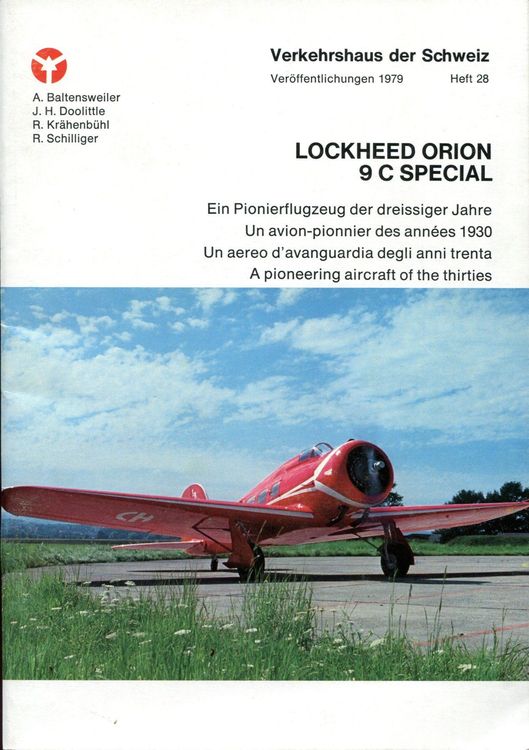 Aviatik, Lockheed Orion 9 C Special (Gebraucht) in Aarau für CHF 7 ...