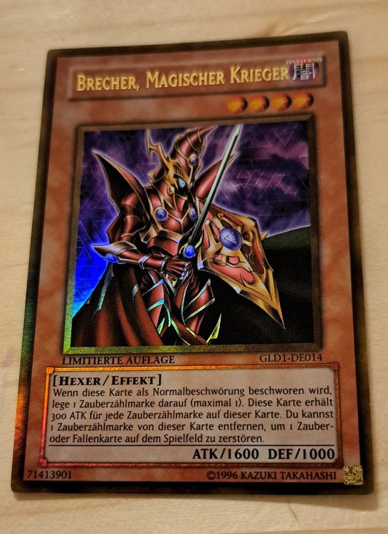 YU-GI-OH Brecher,Magischer Krieger (Gebraucht) in Luzern für CHF 1 ...