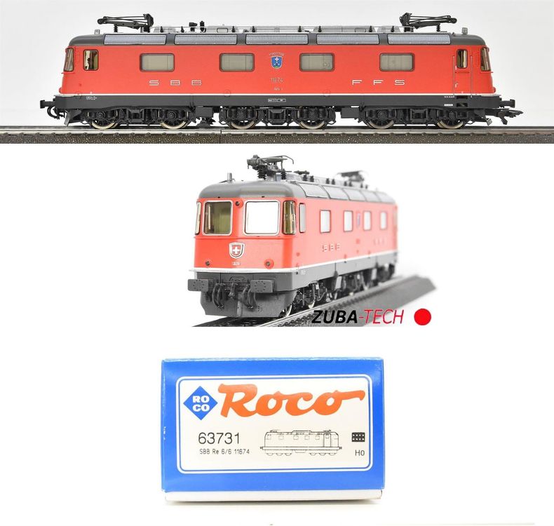 Roco 63731 E-Lok Re 6/6 SBB H0 GS Analog (Gebraucht) in St. Gallen für ...