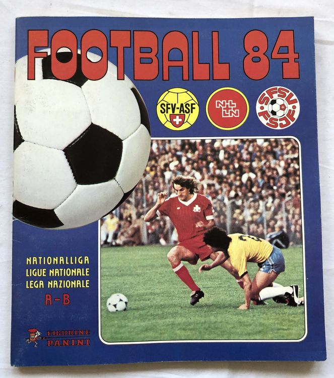 Panini Album - Football 84 - Nationalliga A-B (Gebraucht) in ...