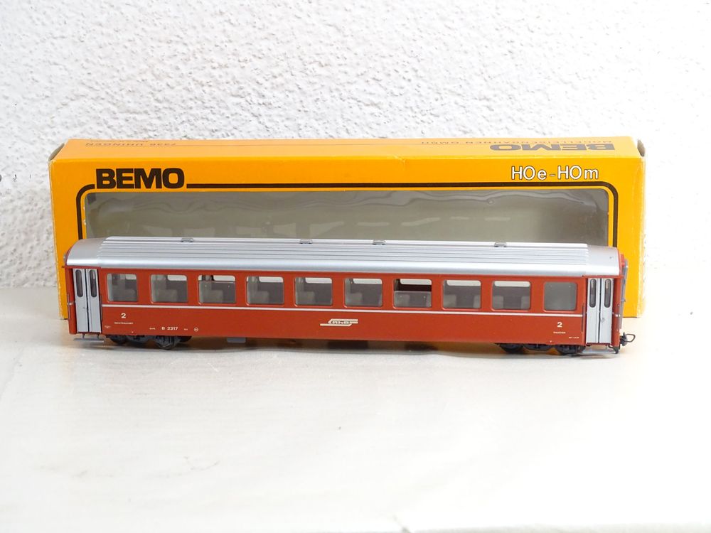 Bemo 3253 RhB Personenwagen Rot, H0m, GS, OVP (Gebraucht) in Wohlen für CHF 22 – mit Lieferung ...