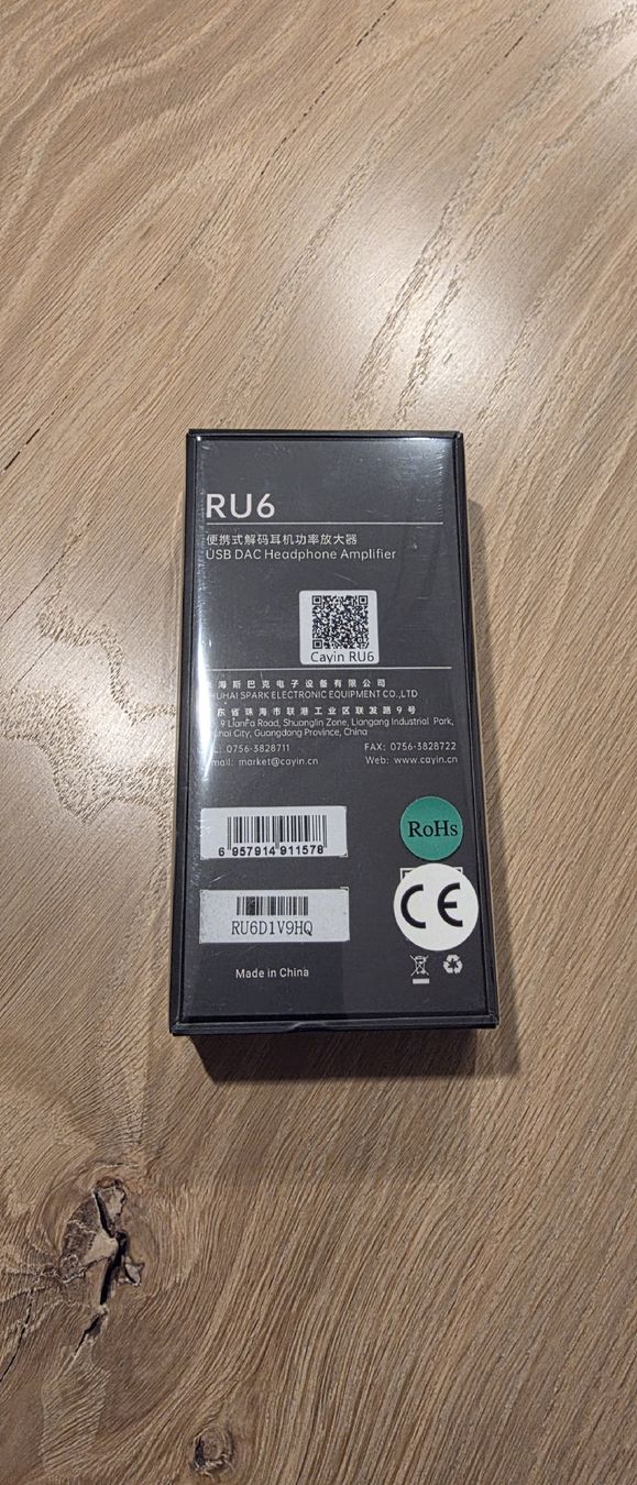 Cayin RU6 USB DAC/Amp Dongle NP. 249.- (Neu und originalverpackt) in St ...