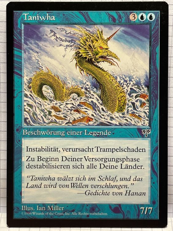 Magic The Gathering - Taniwha (Neu (gemäss Beschreibung)) in Reinach BL ...