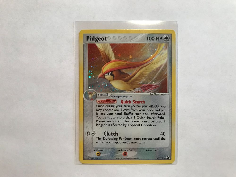 Pidgeot holo Ex Firered Leafgreen EN | Kaufen auf Ricardo