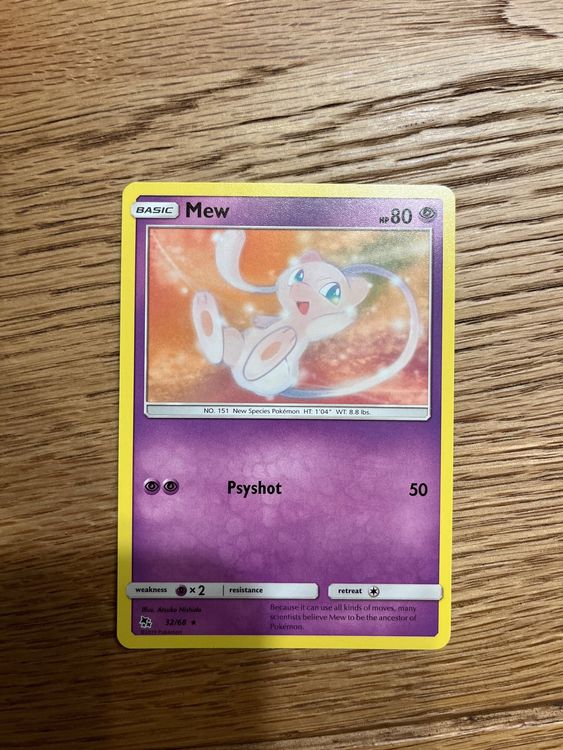 Pokemon Mew hidden fates rare | Kaufen auf Ricardo