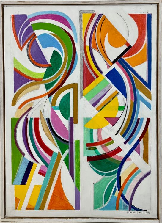 Mario Volpe (1936-2013) grosses Gemälde (Gebraucht) in Root für CHF 500 ...