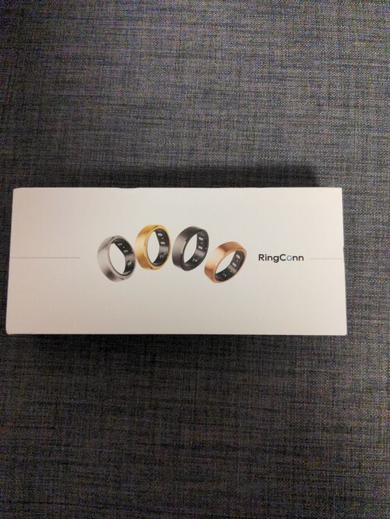RingConn Gen 2 Smart Ring - Size 11 - Matte Black (Neu und ...
