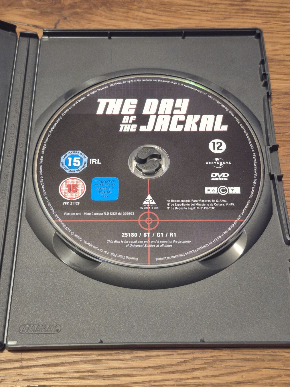 Der Schakal - Alan Badel (DVD) Klassiker (Gebraucht) in Oberembrach für ...