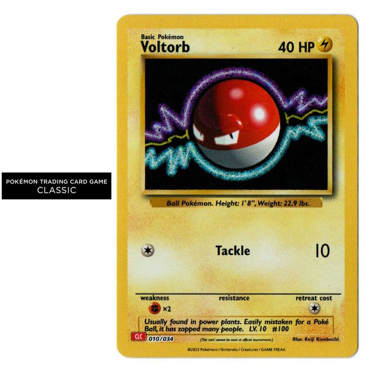 TCG Classic Collection Voltorb Voltobal 010/034 EN | Kaufen auf Ricardo