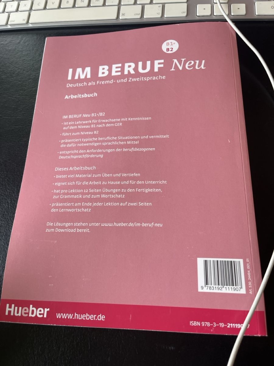Deutsch lernen B1/B2: Im Beruf Neu - Ihr Sprachkurs! (Gebraucht) in Zürich für CHF 7 – mit ...