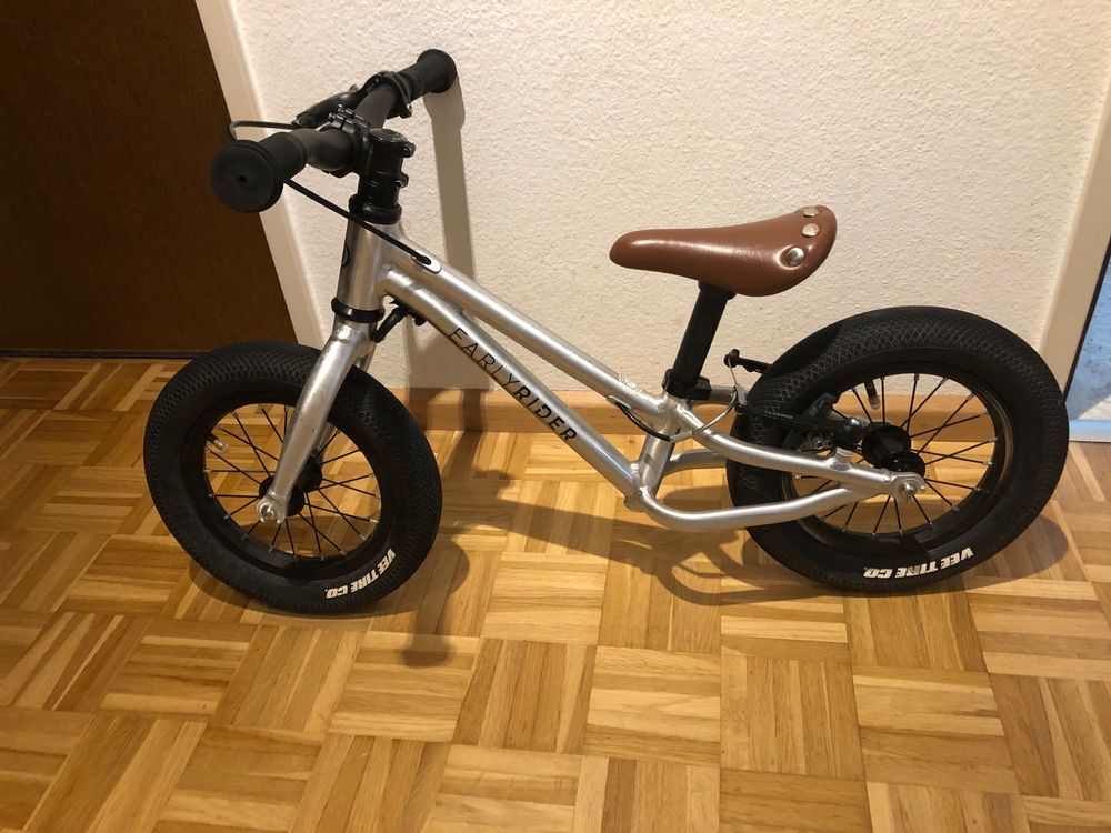 Early Rider Laufrad 12“ silber mit hinter-Bremse | Kaufen auf Ricardo