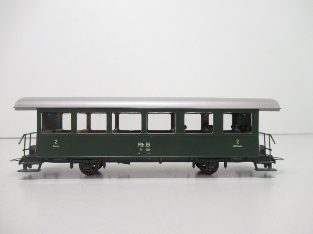 Bemo 3233 121 Zweiachser 2. Klass der RhB Rhätische Bahn H0m (Gebraucht) in Basel für CHF 60 ...