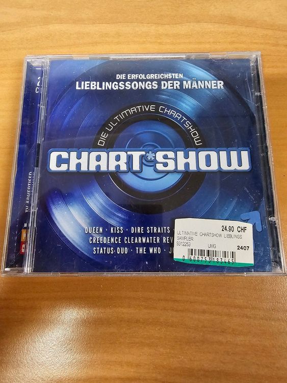 2 CDs - Various - Chart Show - Lieblingssongs der Männer (Gebraucht) in ...