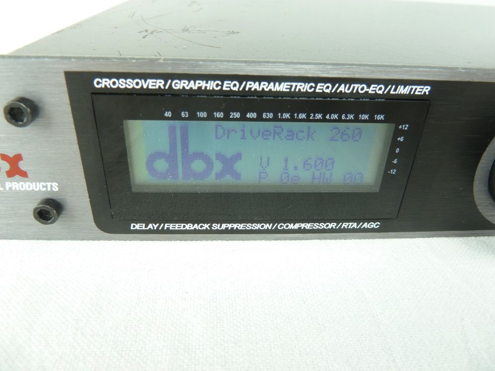 dbx DriveRack 260 - Lautsprecher-Managementsystem - 2in 6out (Gebraucht) in Schlattingen für CHF ...