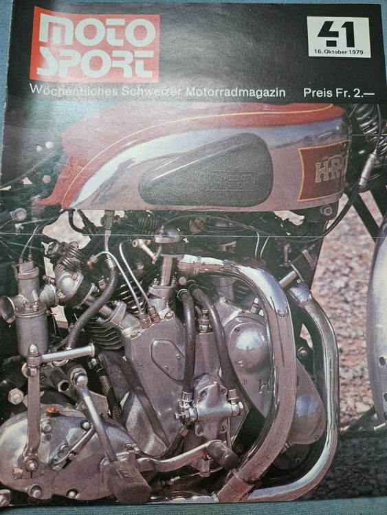 Moto Sport Schweiz 41/79 Rolf Biland Bernard Basset xa (Gebraucht) in ...