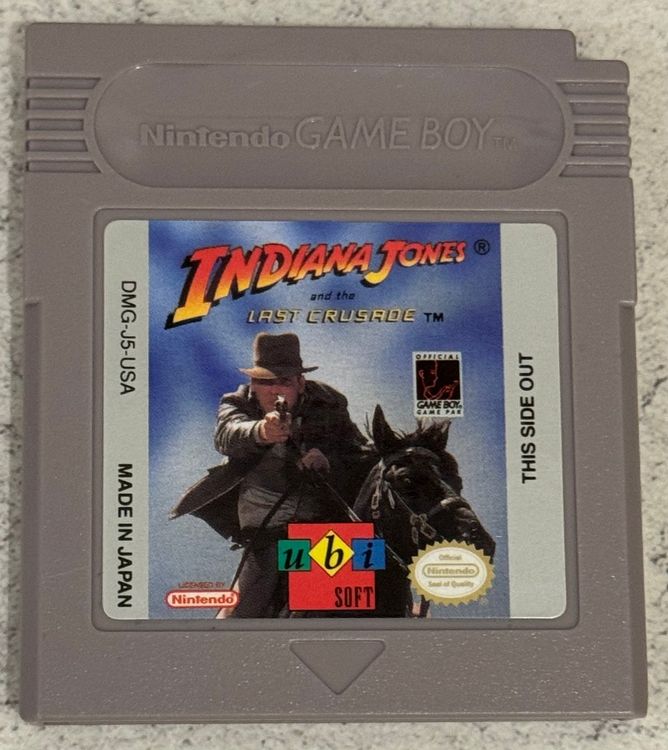 Indiana Jones and the last crusade (Game Boy, Modul) (Gebraucht) in ...