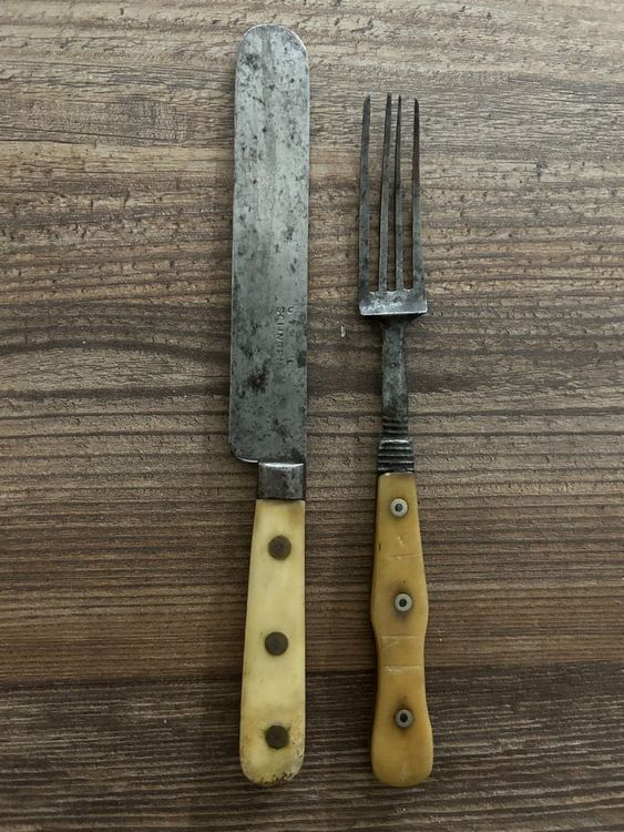 Antike Messer und Gabel | Kaufen auf Ricardo