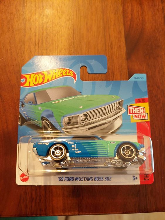 Hot Wheels 1/64 1969 Ford Mustang Boss 302 (Neu und originalverpackt ...
