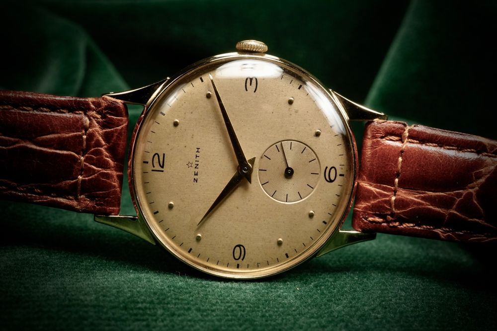 Zenith - Vintage 1950 Original 18kt. OCST Watch - Full Set (Gebraucht ...