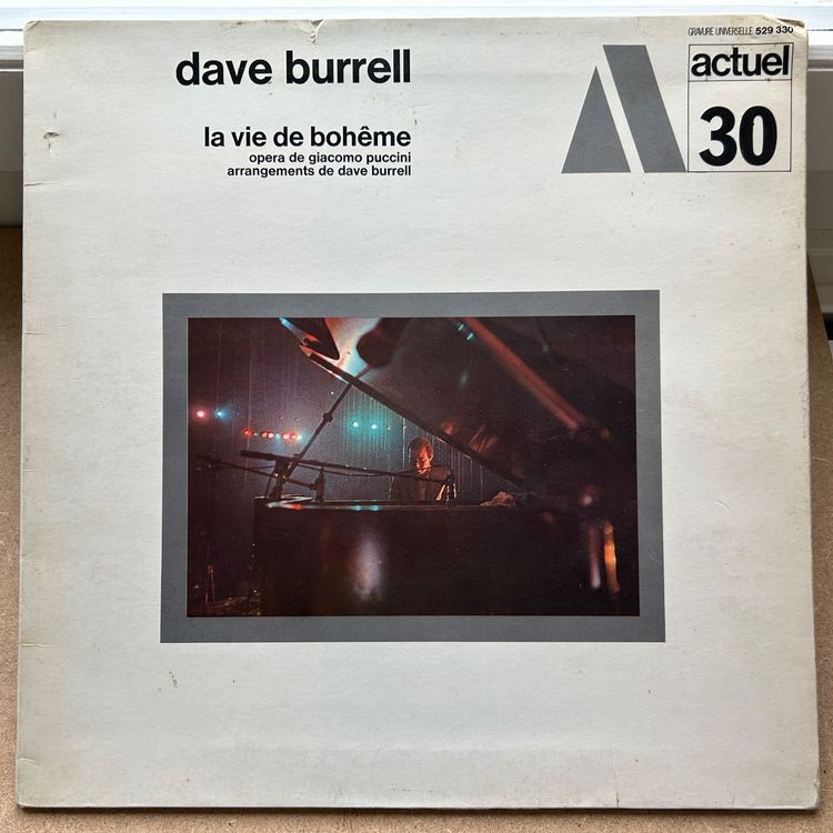 Dave Burrell La Vie de Bohème LP Actuel 30 (Gebraucht) in Lausanne für CHF 20 – mit Lieferung ...