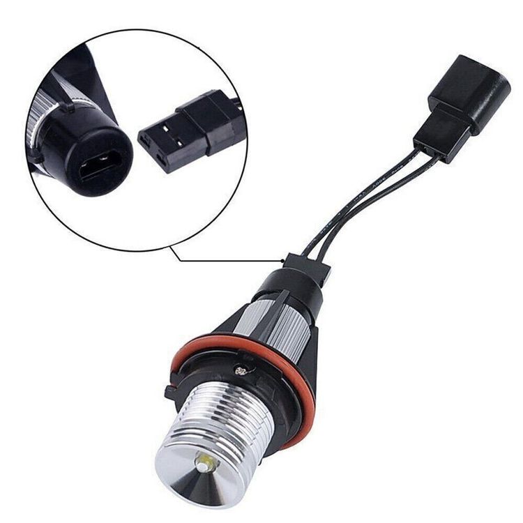 LED Angel Eyes Standlicht Scheinwerfer für BMW E87 E60 E61 E (Neu und originalverpackt) in ...