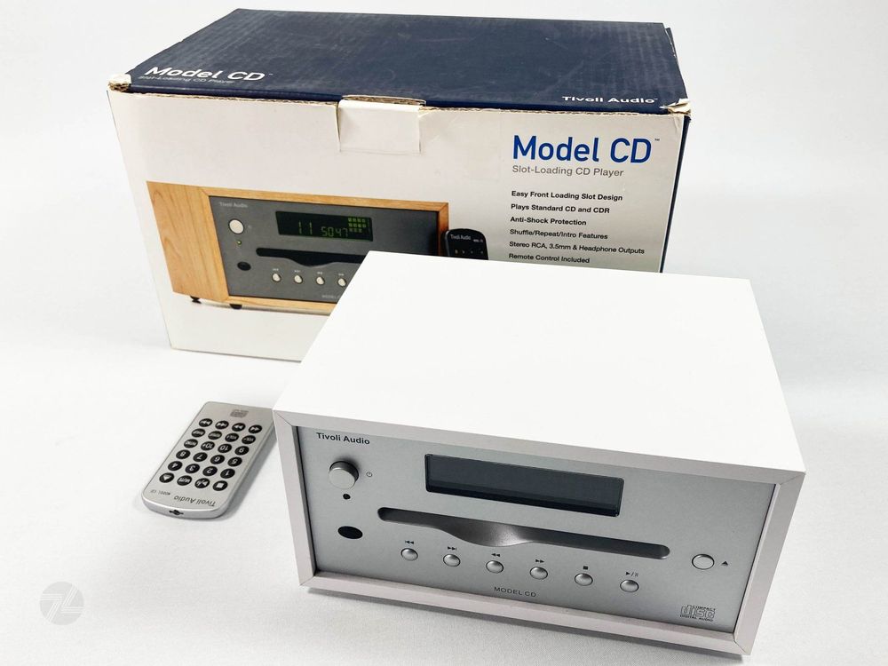 CD Player TIVOLI AUDIO MODEL CD + Remote Control OVP Weiss (Gebraucht ...