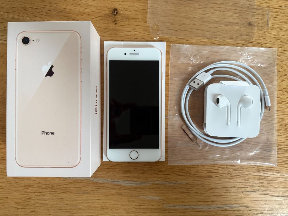 Apple iPhone 8 Gold 64GB (Model A1905) [MQ6J2ZD/A] (D'occasion) à ...