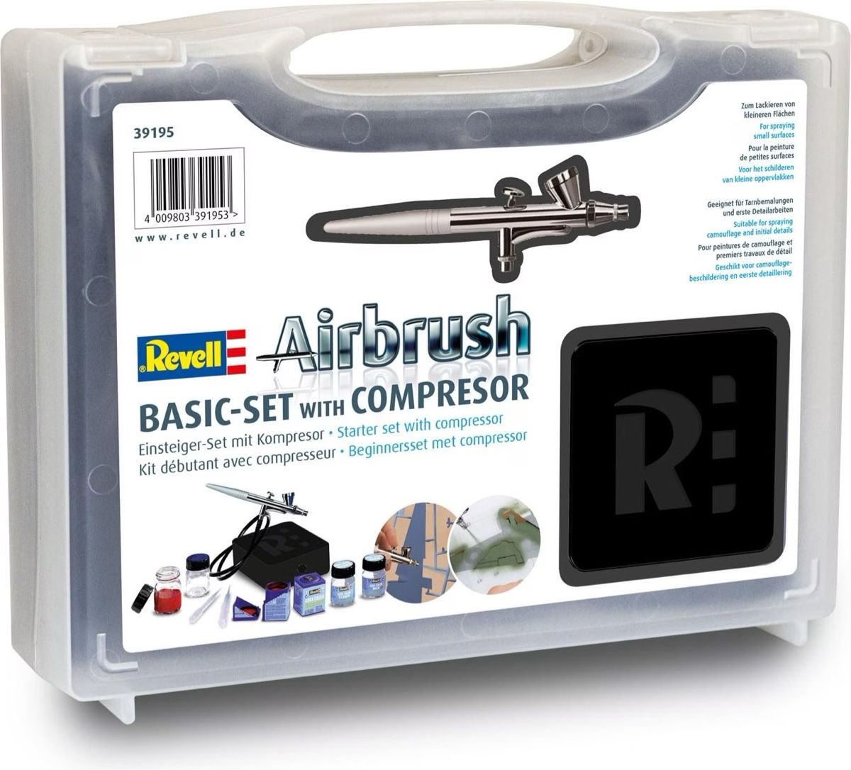 Revell Airbrush Basic-Set mit Kompressor - Top Zustand! (Gebraucht) in ...
