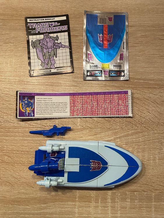 Transformers G1 Sweep Scourge Figur komplett. | Kaufen auf Ricardo